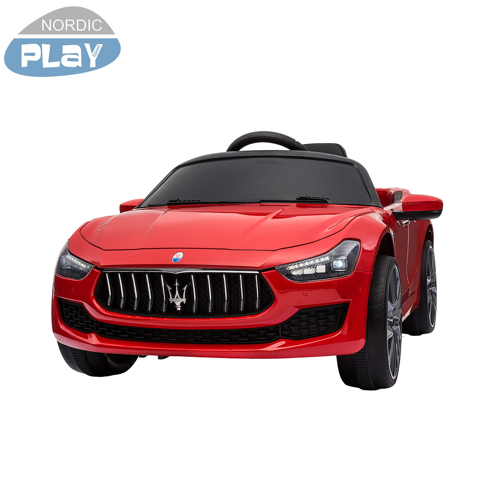 Electric car Maserati Ghibli 12V with EVA tires NORDIC PLAY